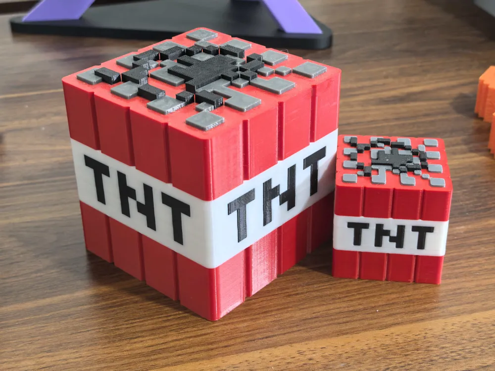 Minecraft TNT (Minecraft TNT) by 星云丿长歌 MakerWorld: Download Free 3D Models