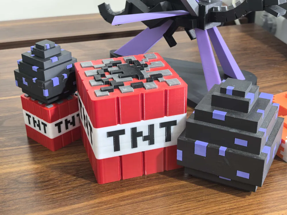 Minecraft TNT (Minecraft TNT) by 星云丿长歌 MakerWorld: Download Free 3D Models