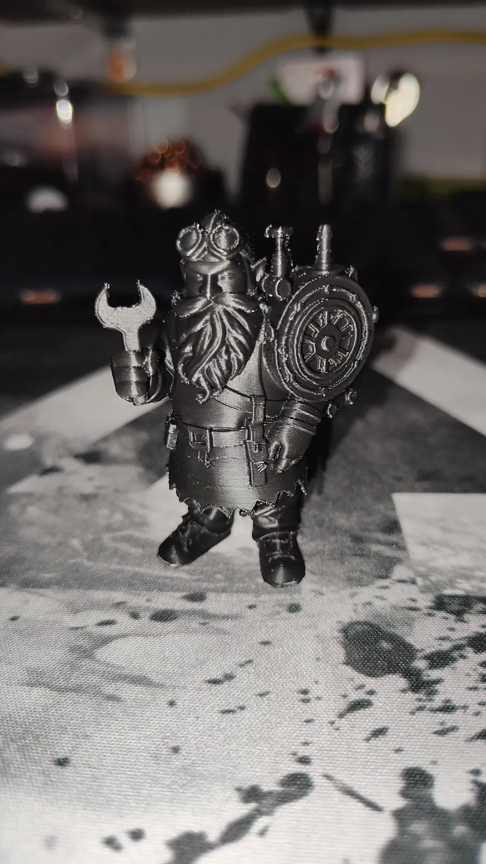 Dwarven Inventor – Steampunk Style Miniature by Maxim MakerWorld ...
