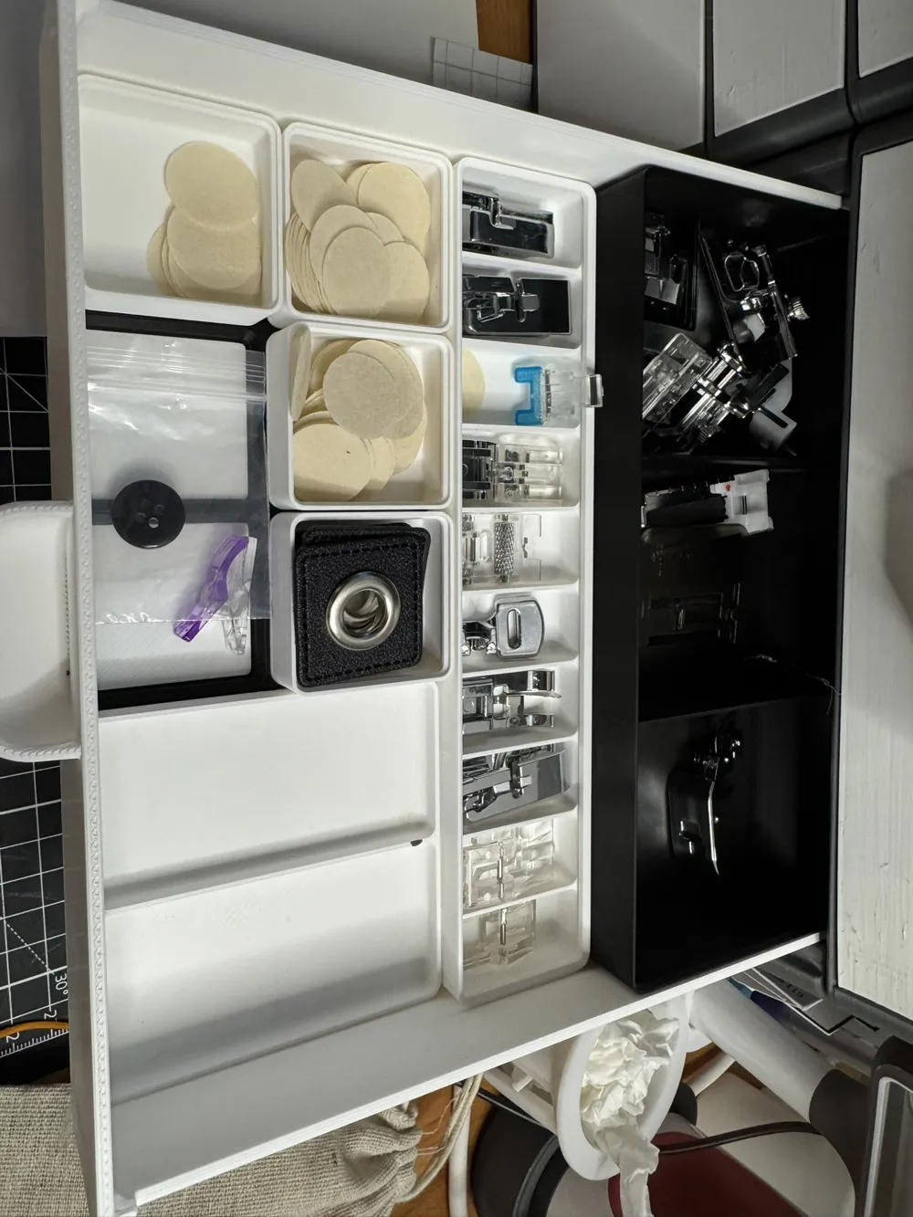 Gridfinity Sewing – Sewing Feet S by Cathrins Kreativwerkstatt ...