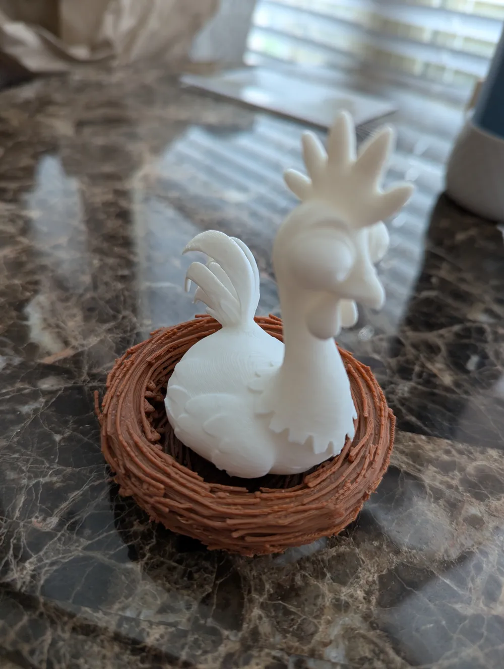 Crazy Chicken - Free 3D Print Model - MakerWorld