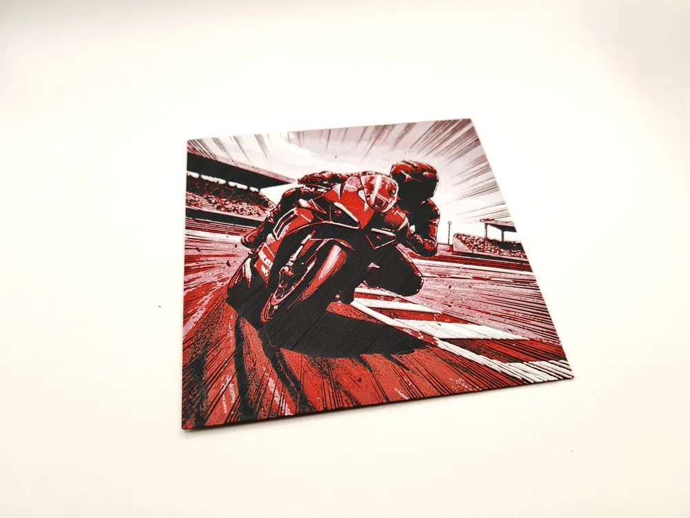 Cadre photo Ducati Panigale V4S sur Circuit - Modèle d'Impression 3D ...