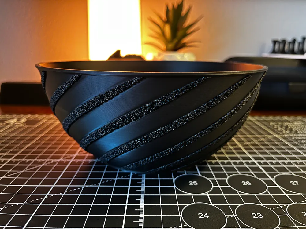 Multi-Textured Designer Bowl by DBow MakerWorld: Download Free 3D Models