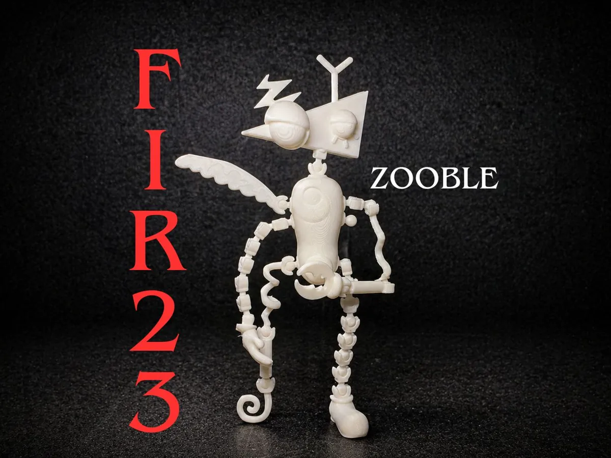 Articulated Zooble From TADC - Free 3D Print Model - MakerWorld