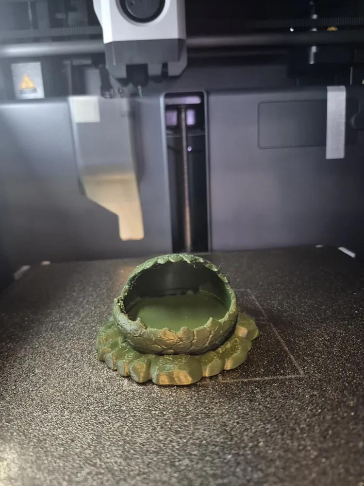 Dragon Egg Water Bowl - Free 3D Print Model - MakerWorld