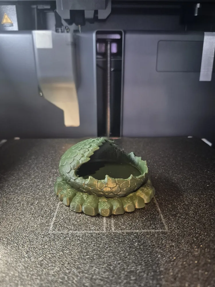 Dragon Egg Water Bowl - Free 3D Print Model - MakerWorld