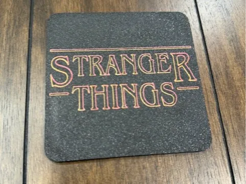 Stranger Things Coaster by Rcrunger - MakerWorld