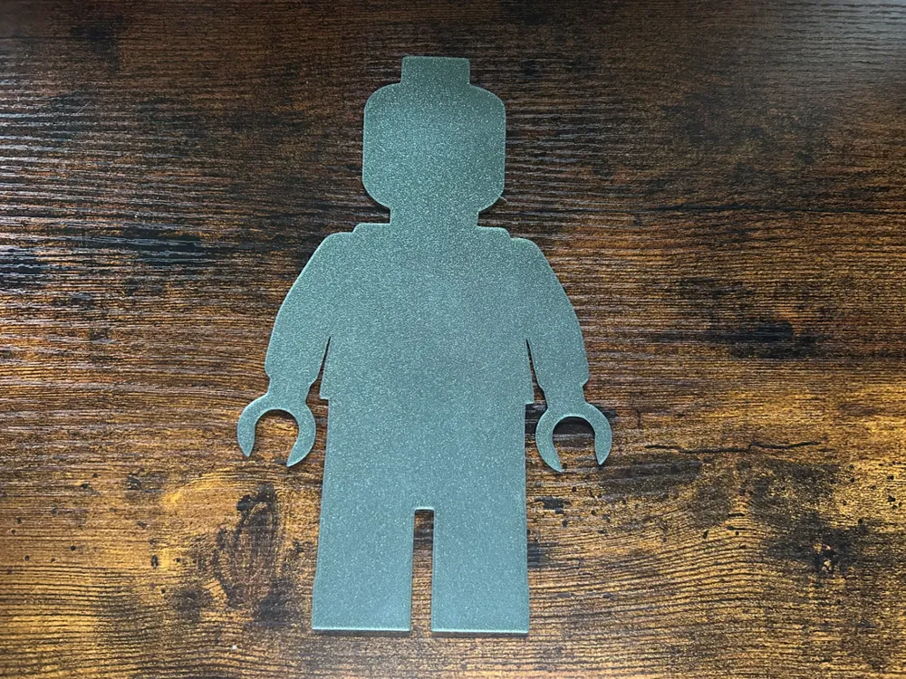 Classic Brick Man Wall Decal by BayernGorilla MakerWorld: Download Free ...