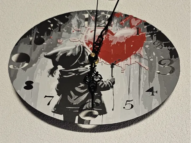 clock hueforge color pop by Fome - MakerWorld