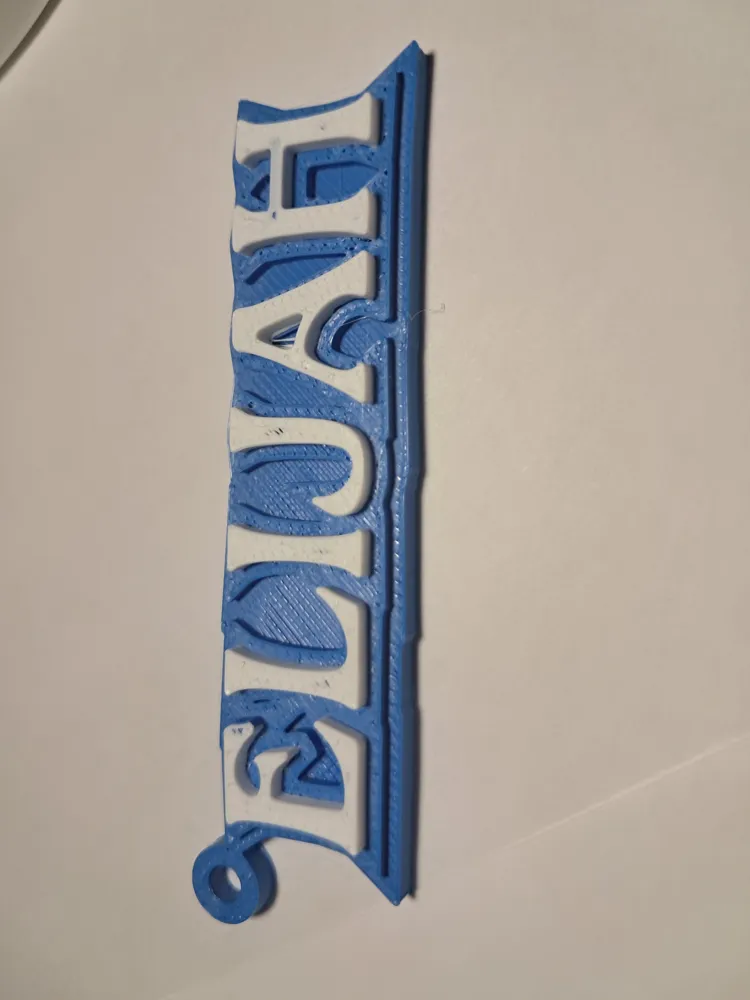 Elijah Name Tag by user_3779587870 MakerWorld: Download Free 3D Models