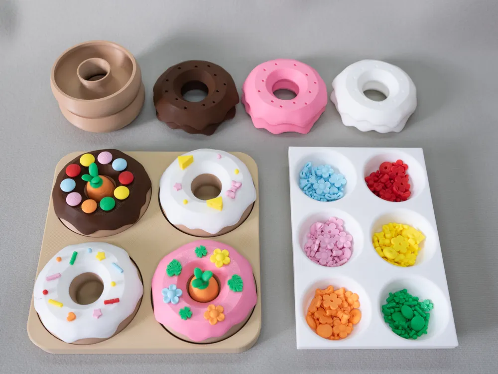Donut Design Workshop - Free 3D Print Model - MakerWorld