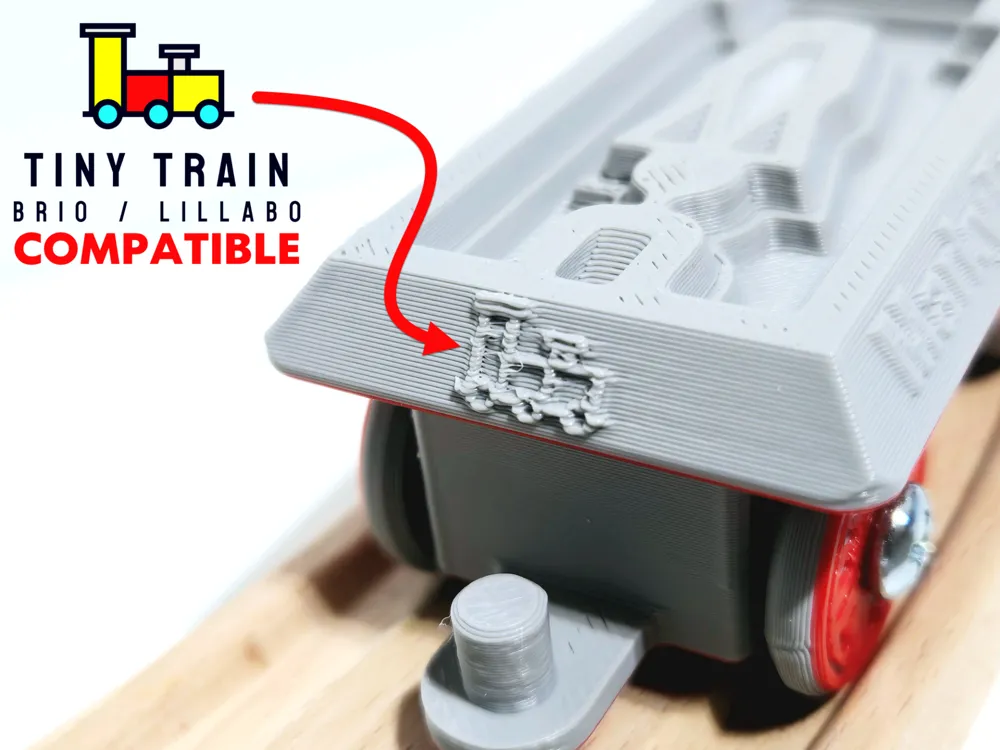 Marky . Benchy Bomber . Tiny Train Transport Car by SFYoung MakerWorld ...