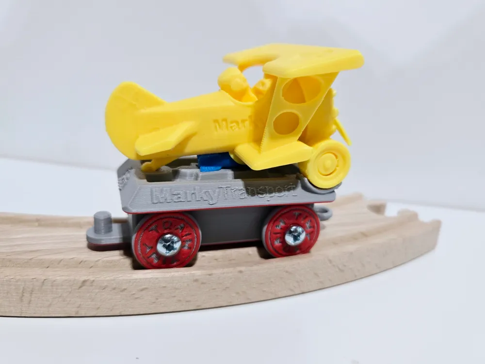 Marky . Benchy Bomber . Tiny Train Transport Car by SFYoung MakerWorld ...