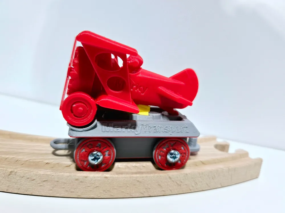 Marky . Benchy Bomber . Tiny Train Transport Car by SFYoung MakerWorld ...