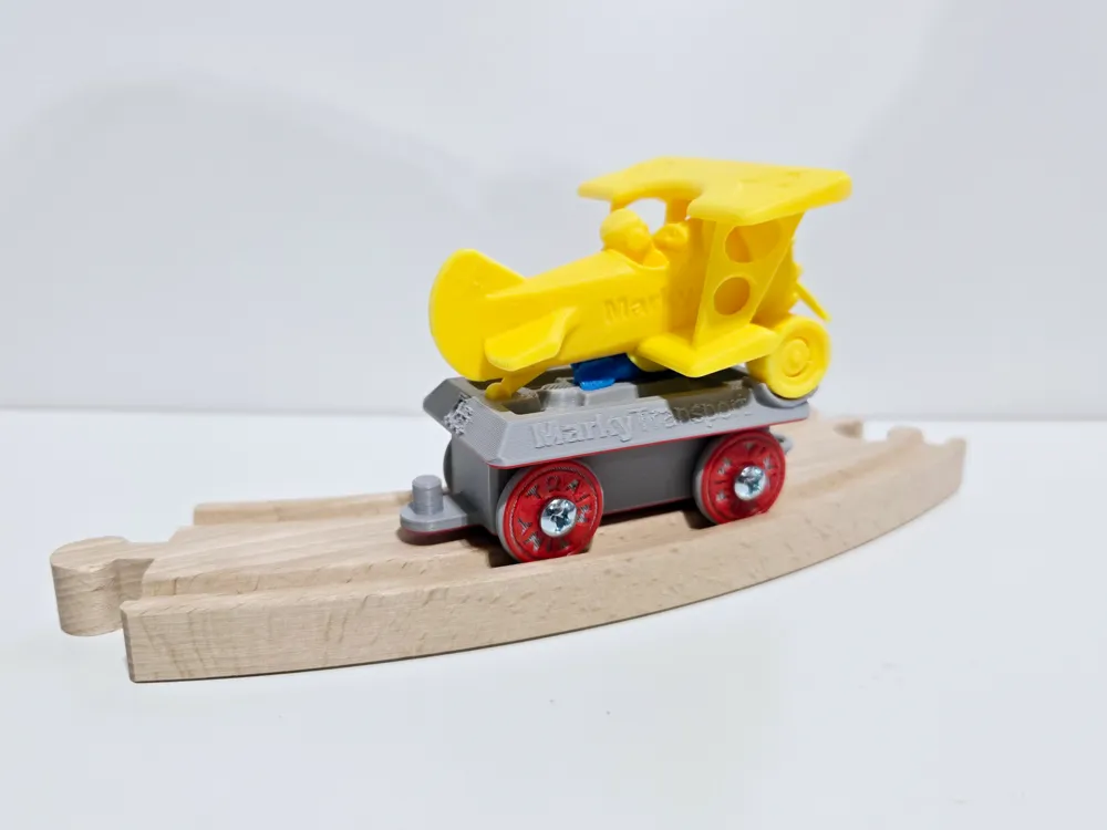 Marky . Benchy Bomber . Tiny Train Transport Car by SFYoung MakerWorld ...