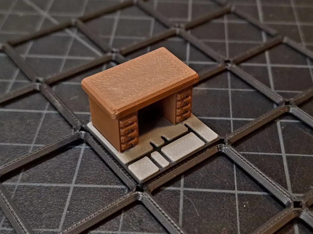 Wizard Desk For RPG Grids by Dave0616MakerWorld: Download Free 3D Models