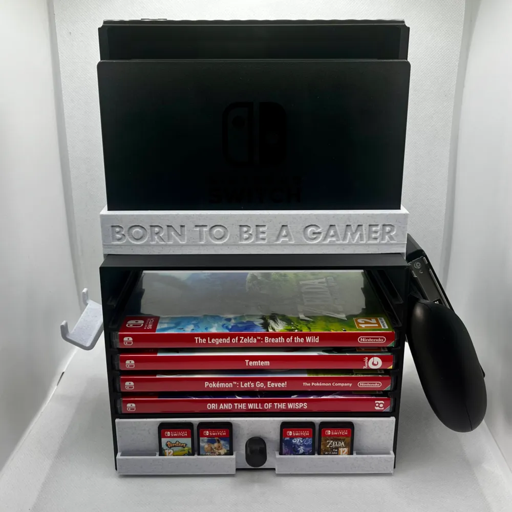 Nintendo Switch complex stand by Jakub Rucki MakerWorld: Download Free ...