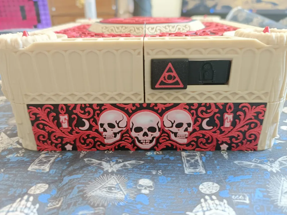 Chest of Superior Tracking - Necromancer Theme - Free 3D Print Model ...
