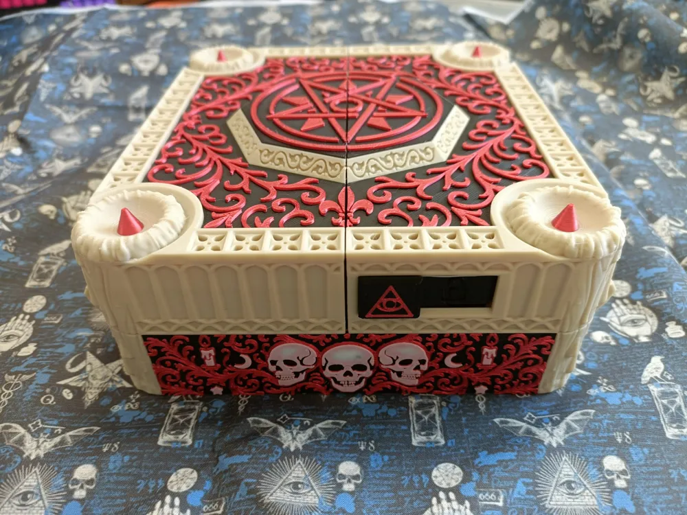 Chest of Superior Tracking - Necromancer Theme - Free 3D Print Model ...