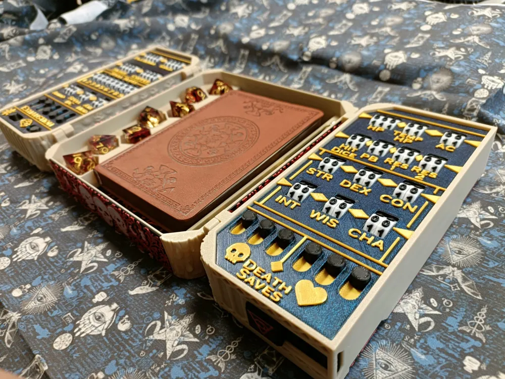 Chest of Superior Tracking - Necromancer Theme - Free 3D Print Model ...