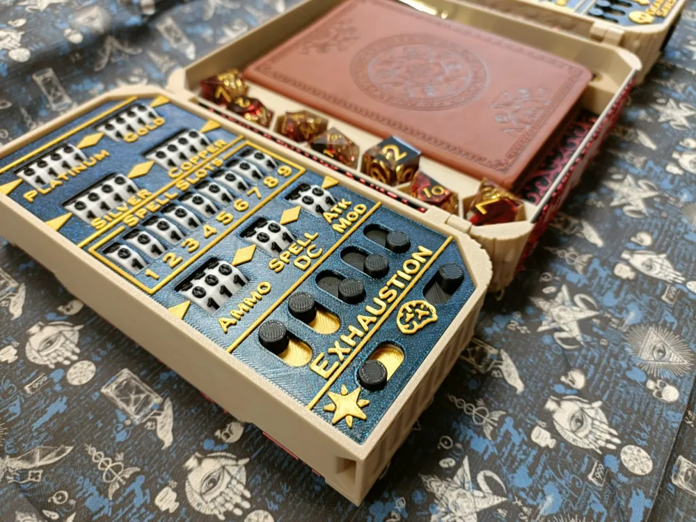 Chest of Superior Tracking - Necromancer Theme - Free 3D Print Model ...