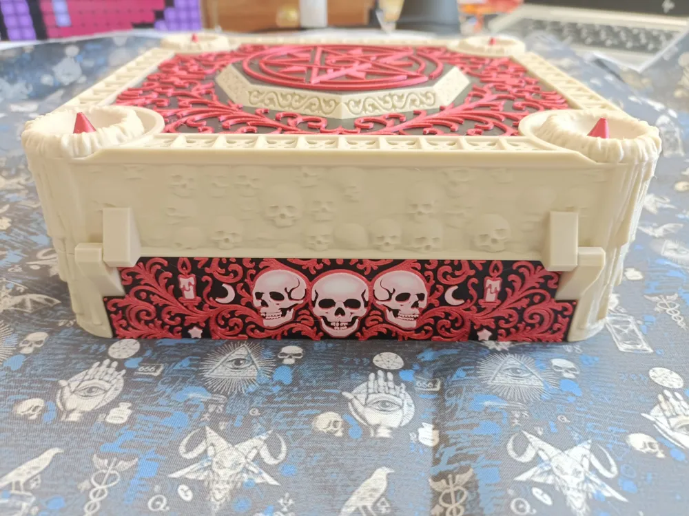 Chest of Superior Tracking - Necromancer Theme - Free 3D Print Model ...
