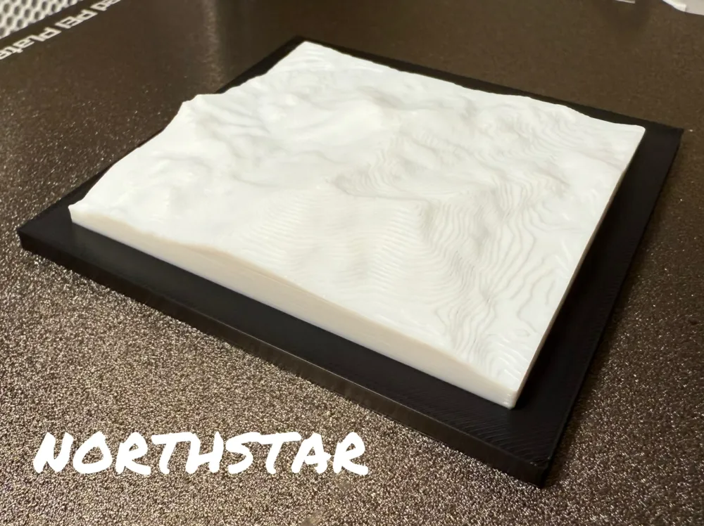 Tahoe topographic ski resort maps (Epic Pass) by bambi - MakerWorld