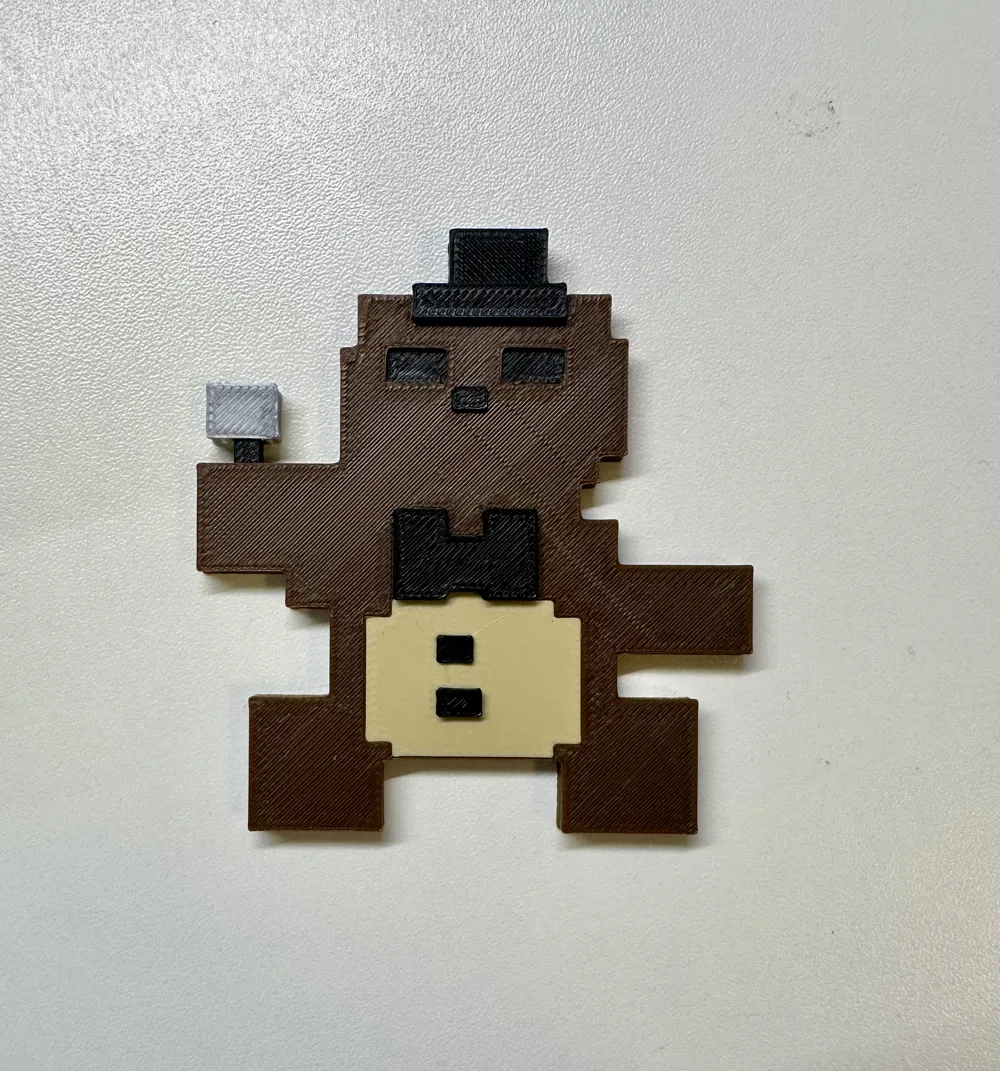FNAF4 Toys (Fredbear, Freddy, Bonnie, Chica, Foxy) - Free 3D Print ...