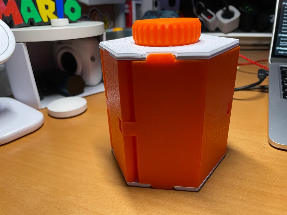 Rollup dice box (remix) Remixed by Losco - MakerWorld