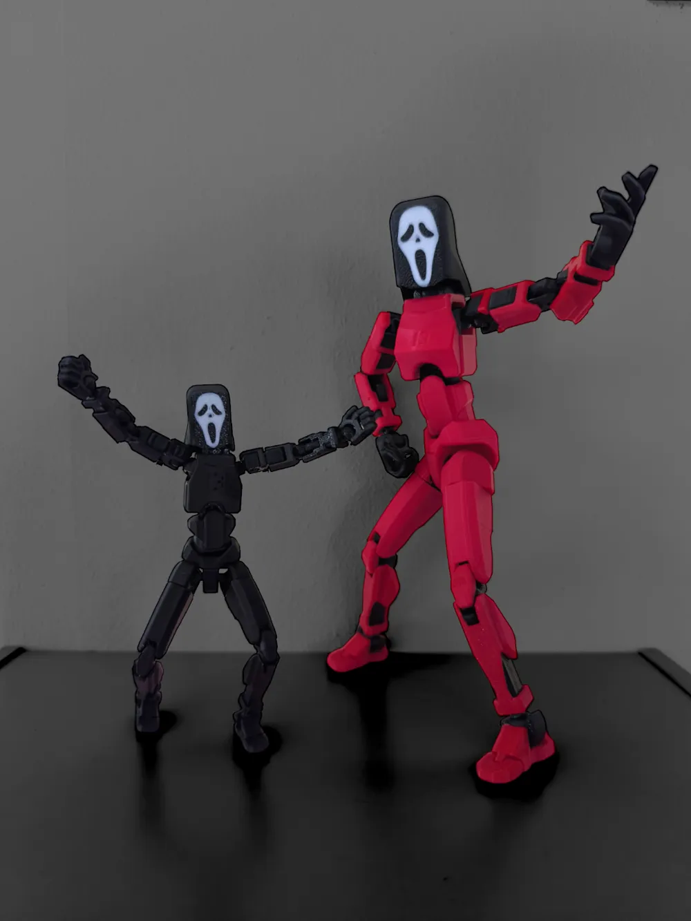 Scream Mask for Dummy13 - Halloween Accessory by BamBam Design - MakerWorld