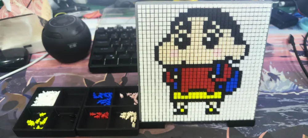 Crayon Shin-chan Pixel Art by AN FOX - MakerWorld