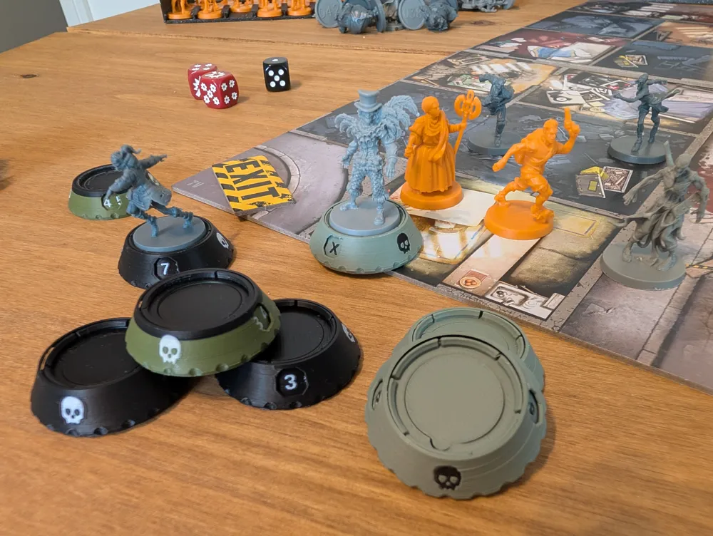 Miniature counter base 25mm by StuartGG MakerWorld: Download Free 3D Models