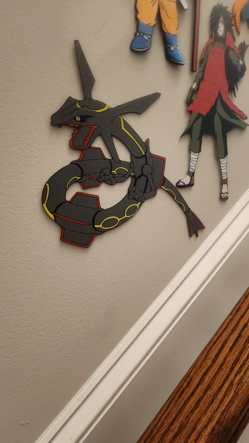Rayquaza - Wall Art - 5 Colors by Mech3D - MakerWorld