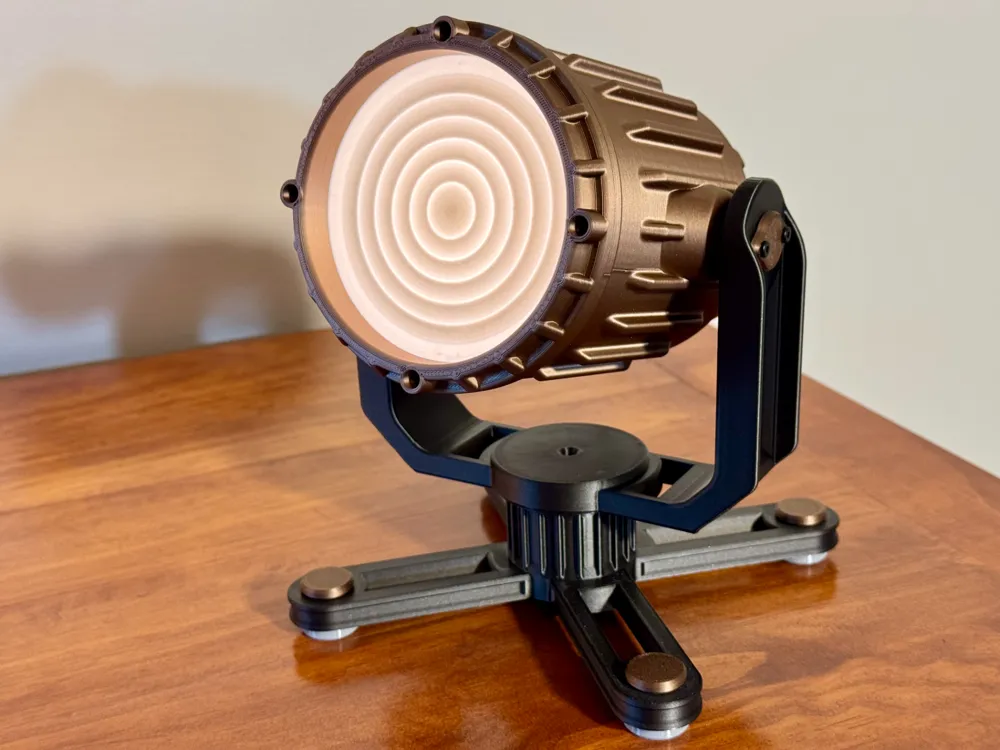 Airfield Searchlight - Industrial Lamp - Kit 001 - Free 3D Print Model ...