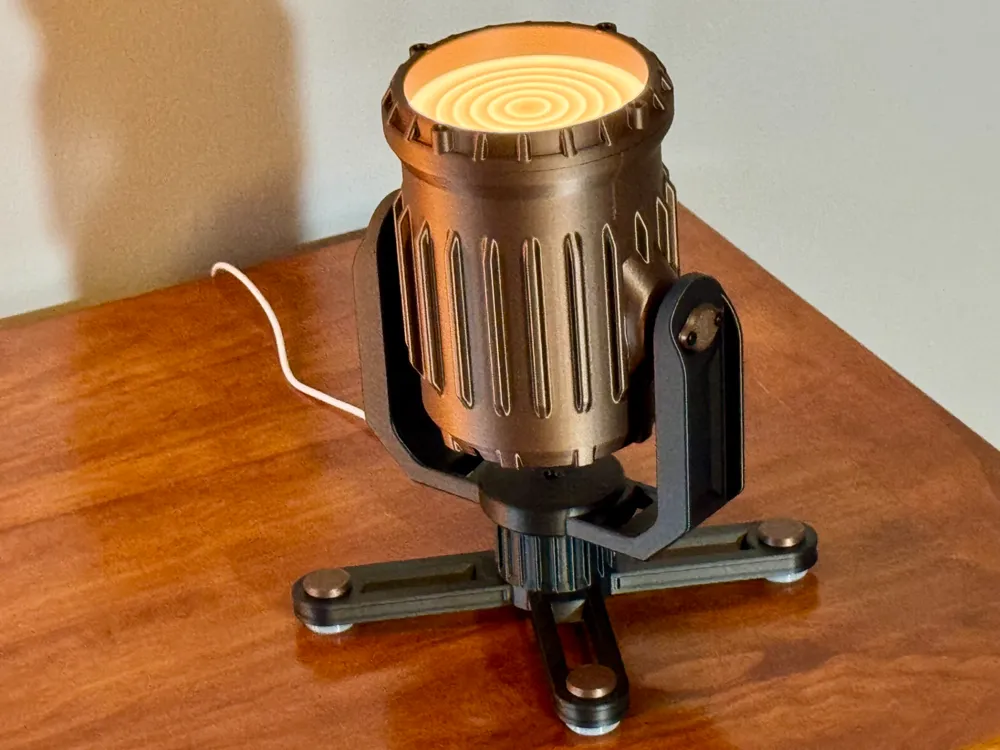 Airfield Searchlight - Industrial Lamp - Kit 001 - Free 3D Print Model ...