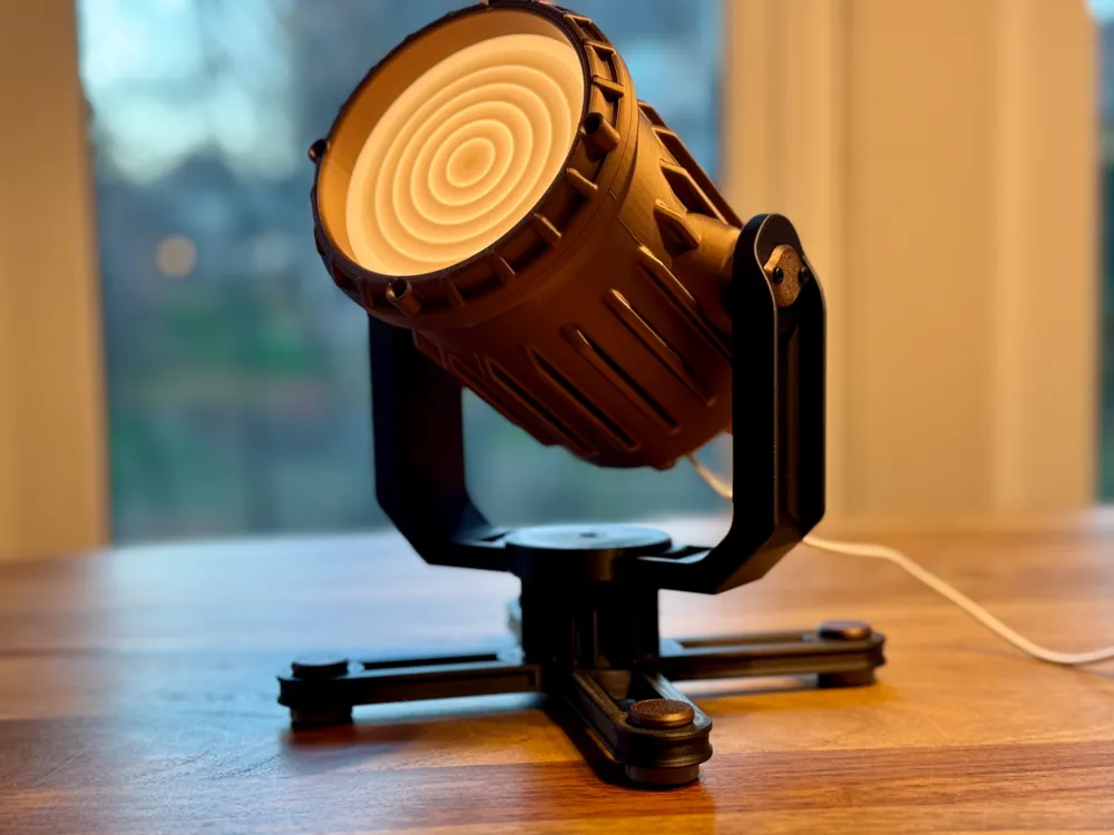 Airfield Searchlight - Industrial Lamp - Kit 001 - Free 3D Print Model ...