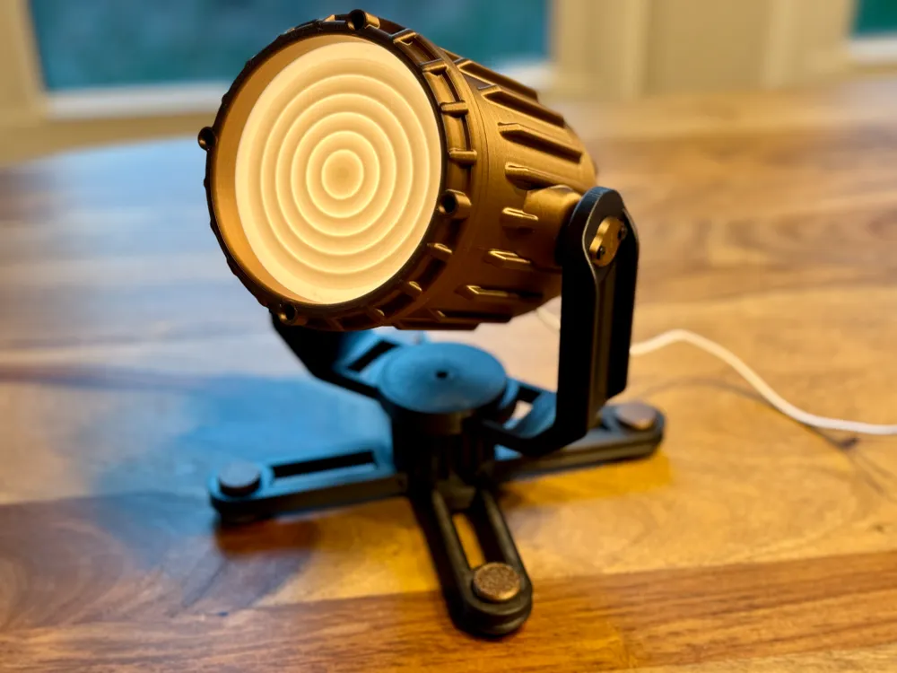 Airfield Searchlight - Industrial Lamp - Kit 001 - Free 3D Print Model ...