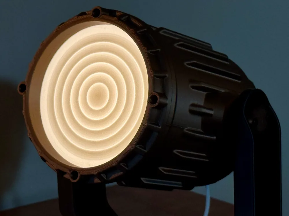Airfield Searchlight - Industrial Lamp - Kit 001 - Free 3D Print Model ...