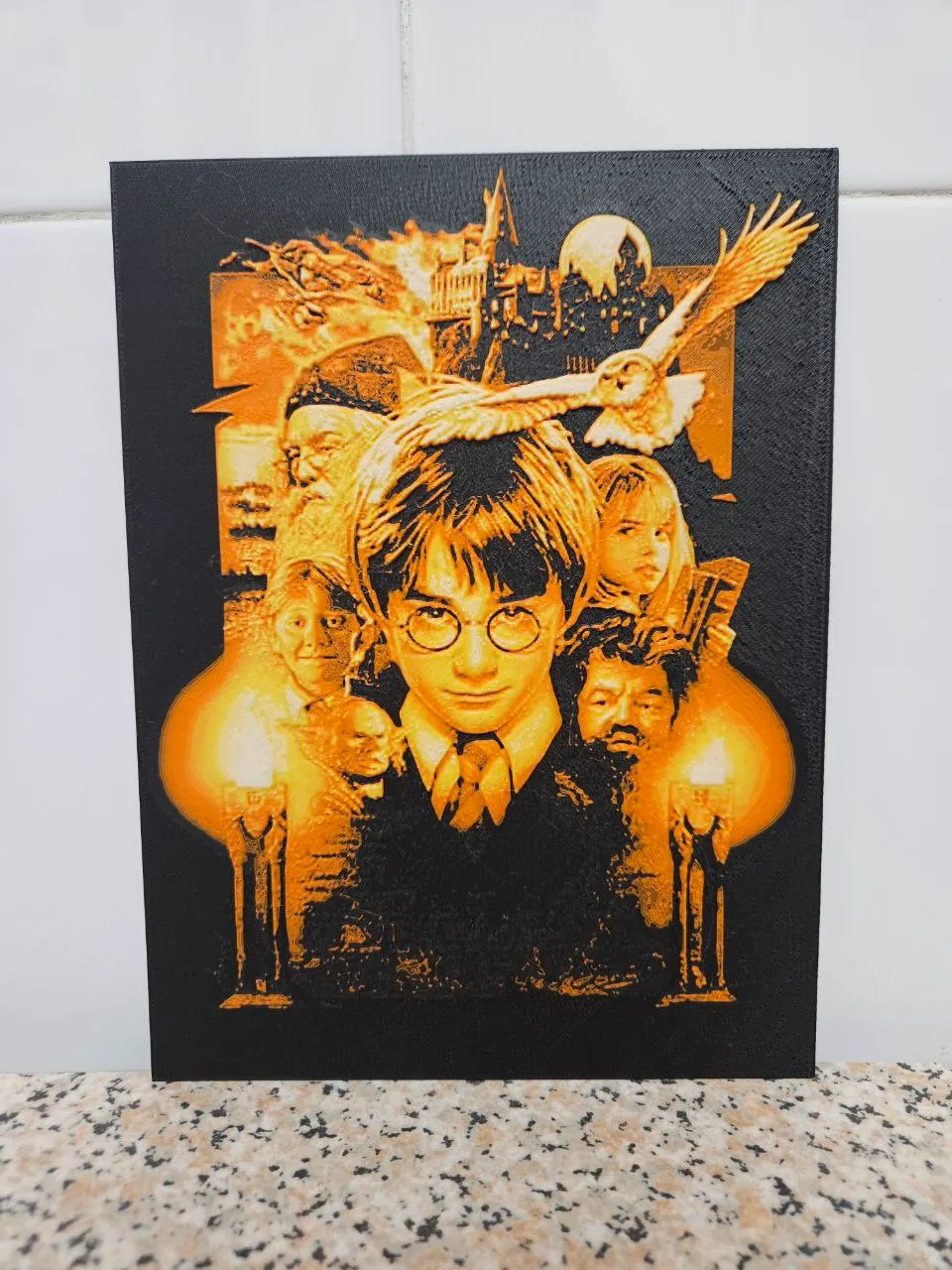 Hueforge Harry potter hogwarts by Kheev_Fpv - MakerWorld