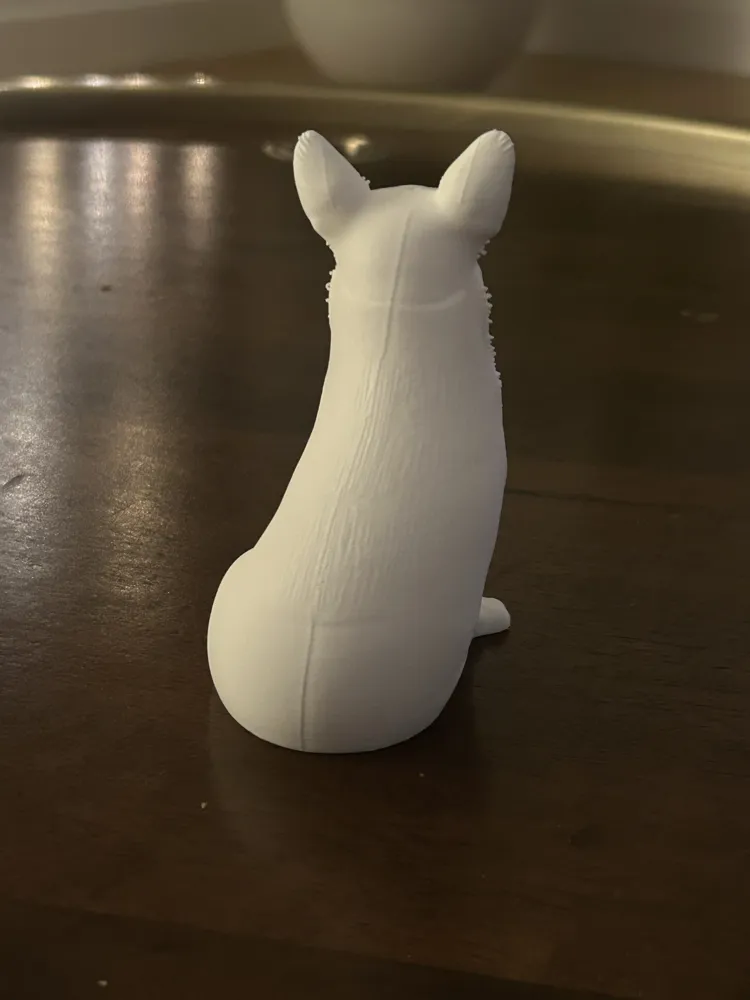 Corgi Statue - Pembroke Welsh - Free 3D Print Model - MakerWorld