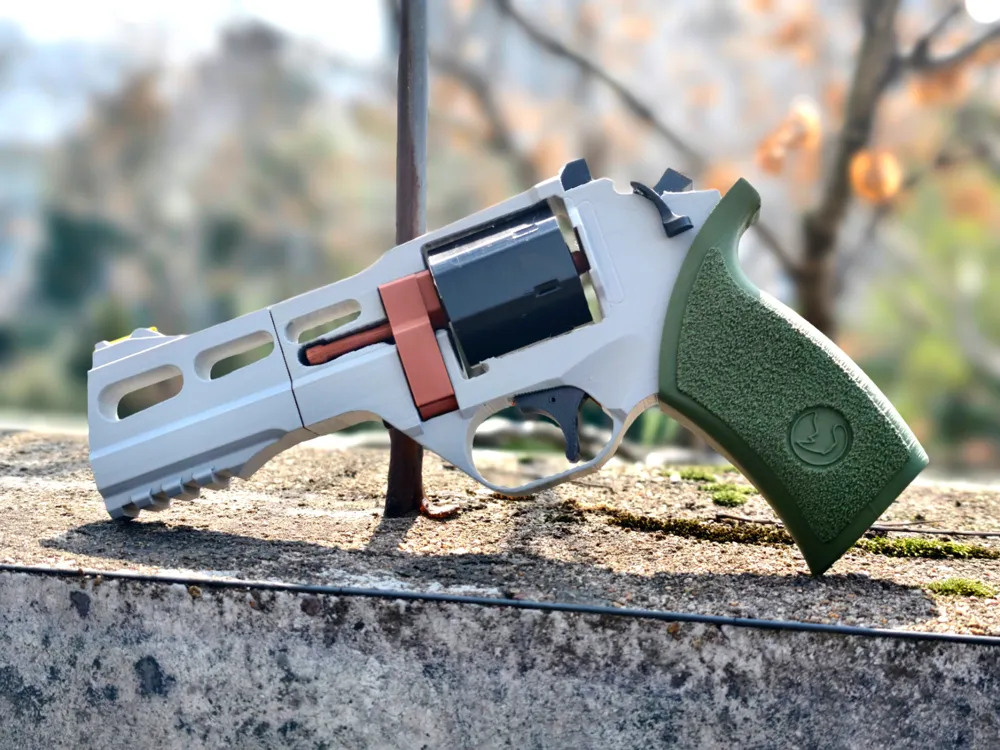 Chiappa Rhino 60DS Revolver Fidget Spinner toy by 补补觉去 MakerWorld ...