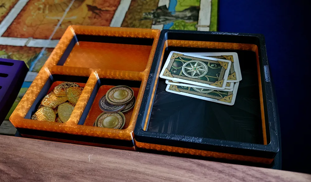Game Tray With Inserts for Wyrmwood Tables by FletchForm Studios ...