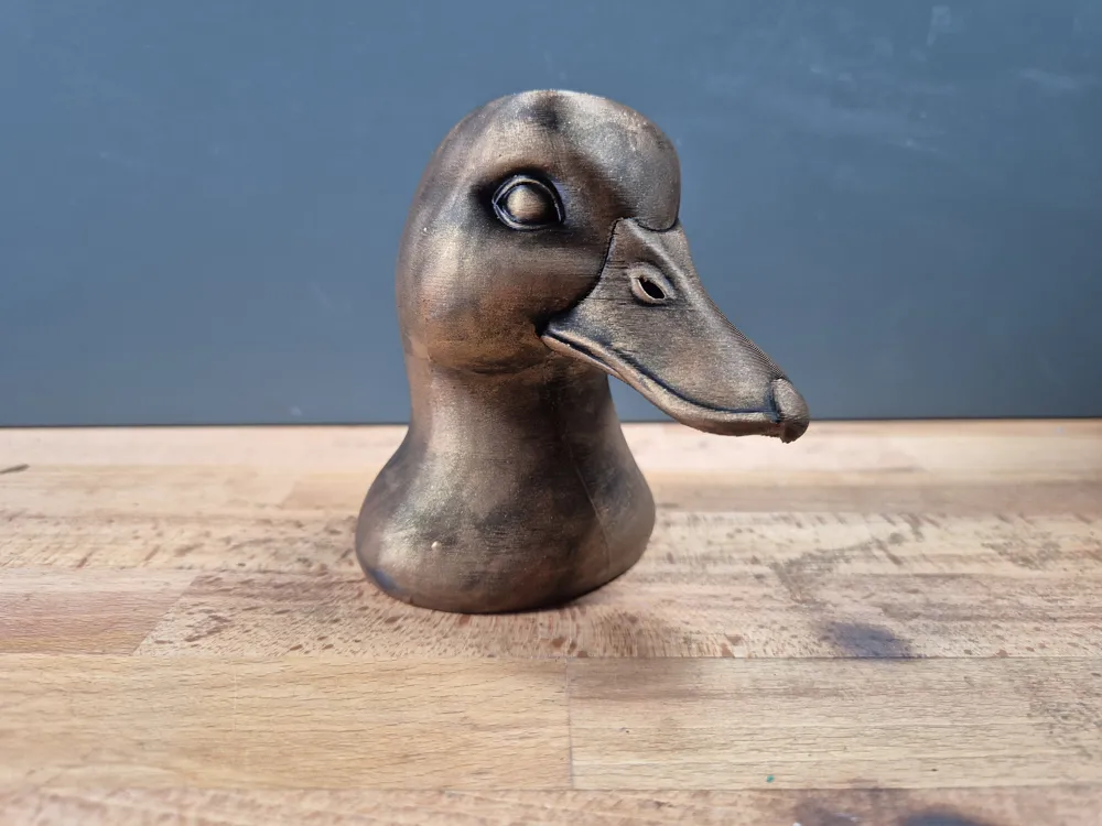 Duck Bust Model - Free 3D Print Model - MakerWorld