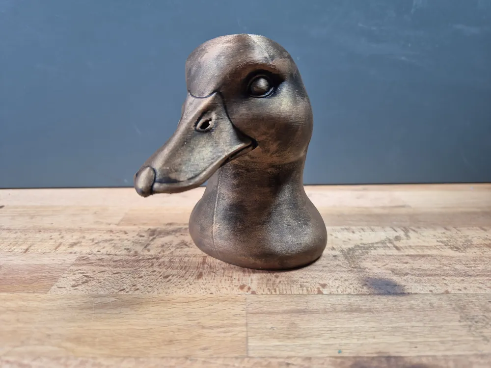 Duck Bust Model - Free 3D Print Model - MakerWorld