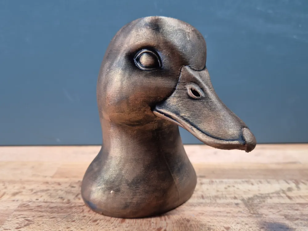 Duck Bust Model - Free 3D Print Model - MakerWorld