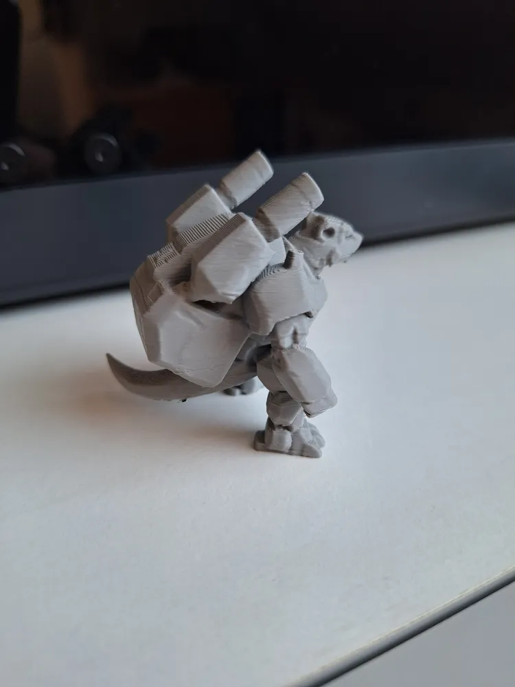 Pokemon Mecha Turtok - Free 3D Print Model - MakerWorld
