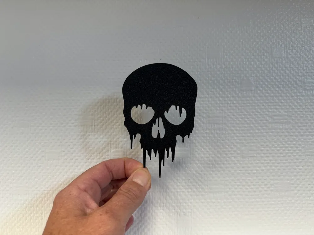 Decor Melty skull by G3dFactory - MakerWorld