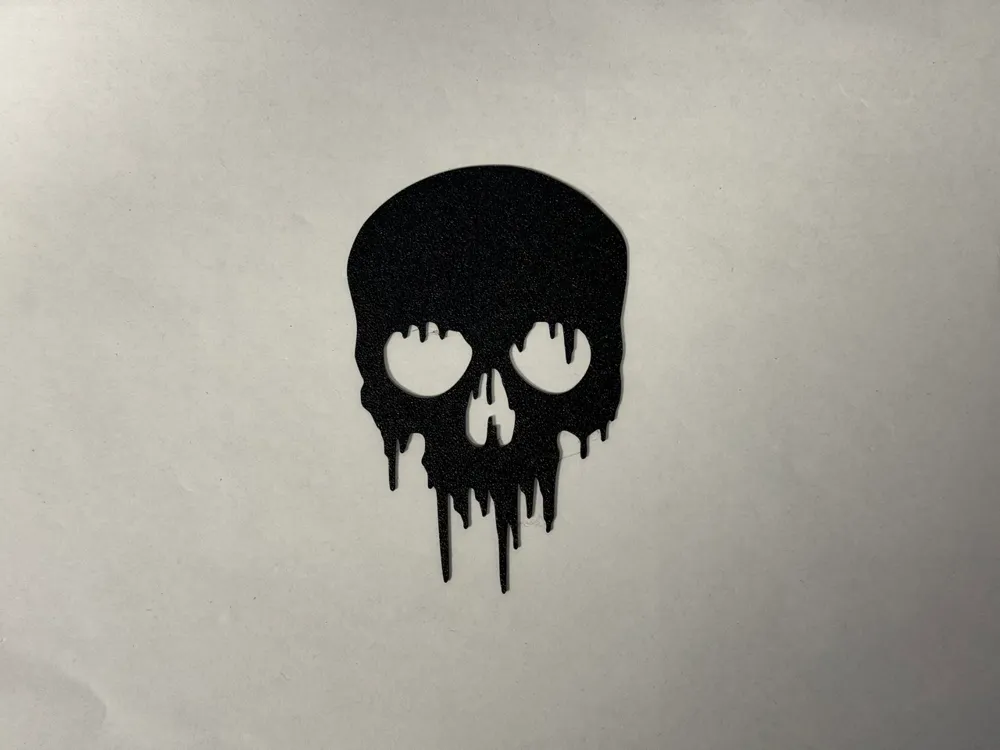 Decor Melty skull by G3dFactory - MakerWorld
