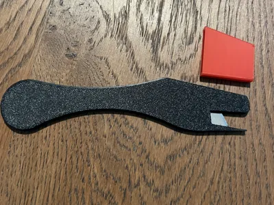 Hockey tape removal tool - Free 3D Print Model - MakerWorld
