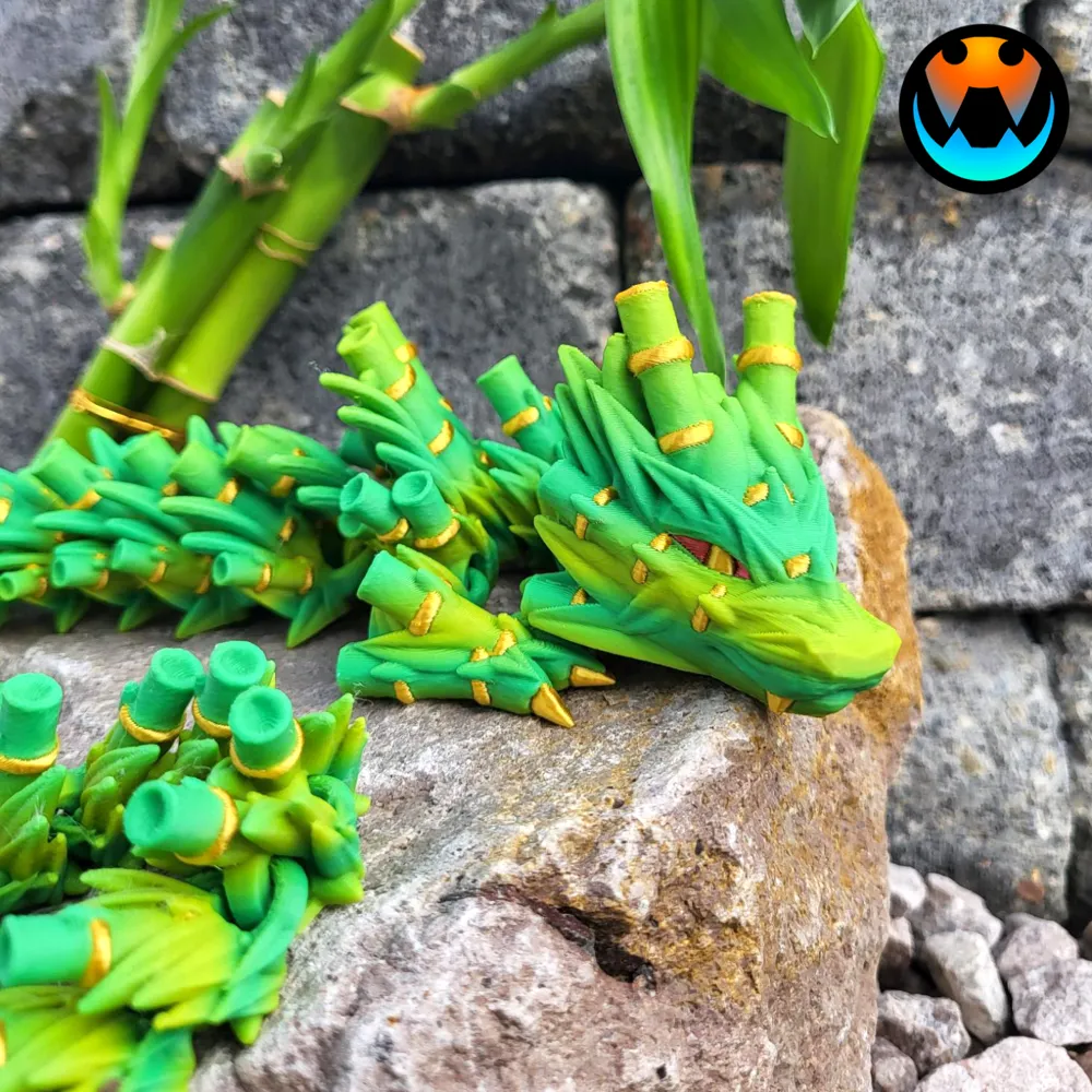 Bamboo Dragon Cinderwing3D X BambuLab by Cinderwing3D - MakerWorld